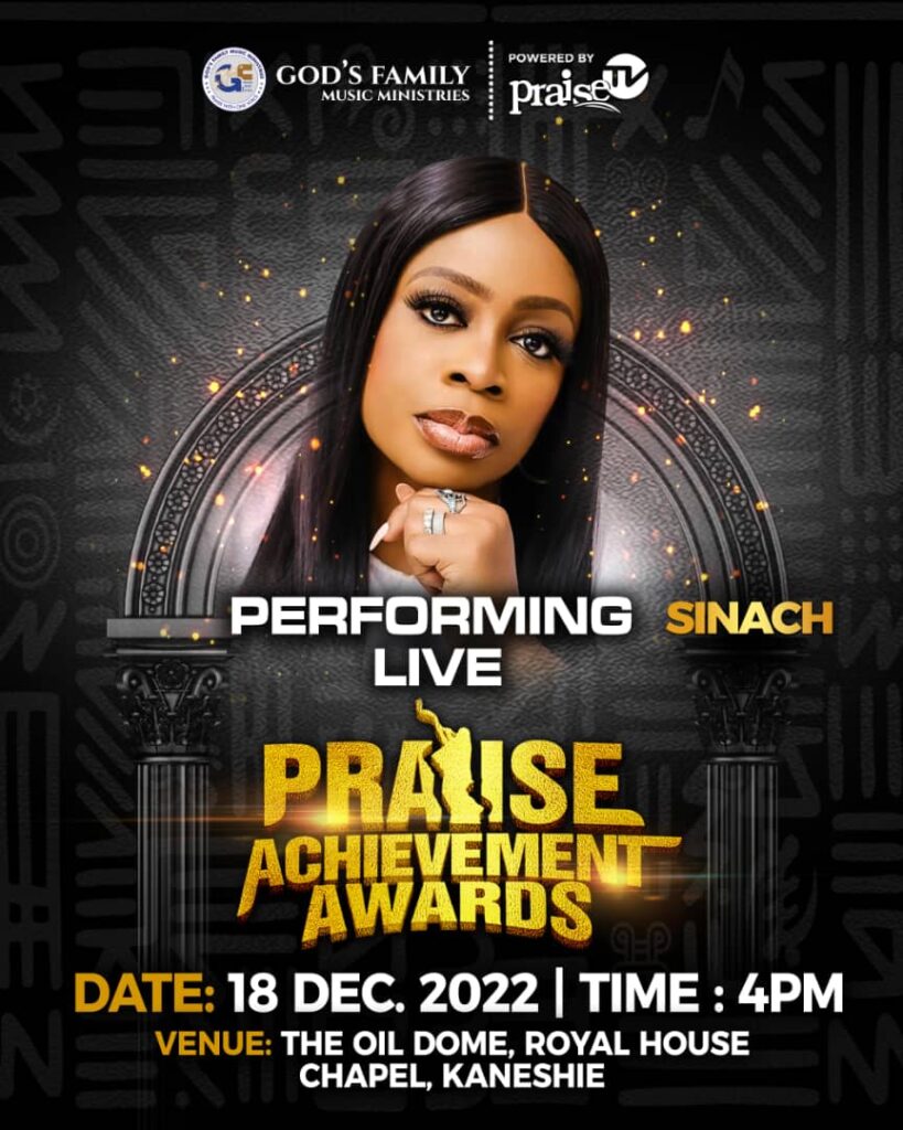 Sinach Live at the SPECIAL GLOBAL HONORARY AWARD in Ghana - Sinach music