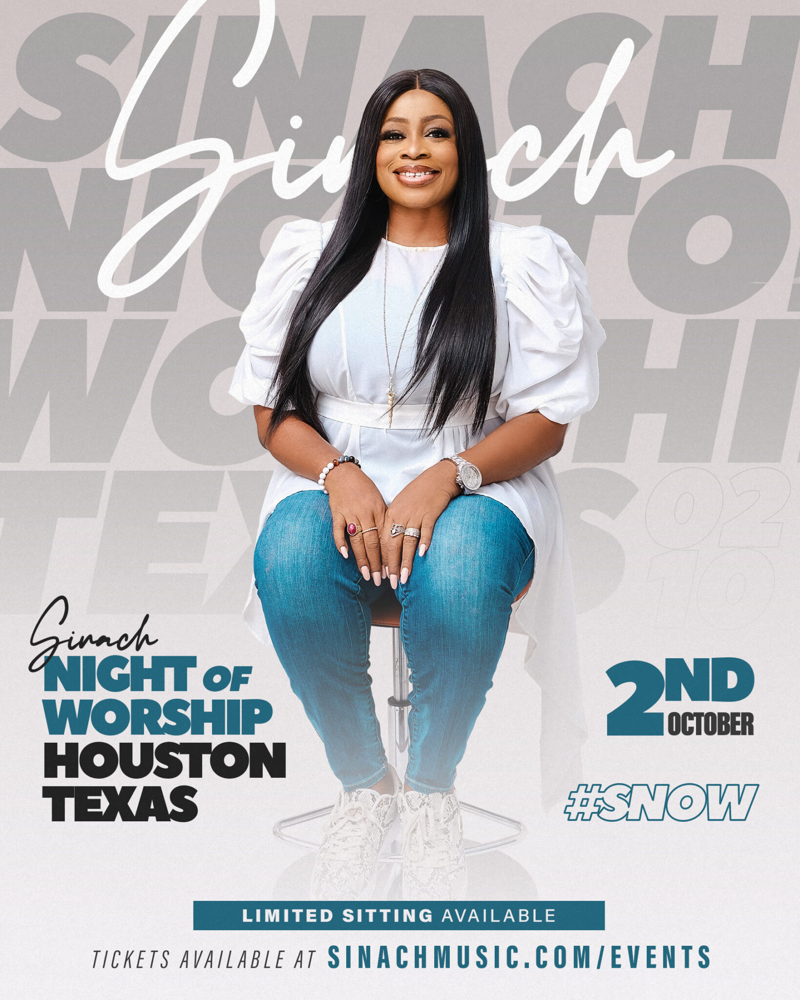 SINACH - Worship Night USA (HOUSTON, TX) - Sinach music